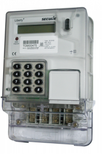 Liberty + single-phase prepayment meter - India